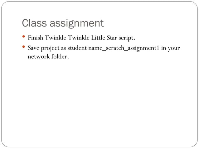 Scratch Lesson 1 – Basics | PPT | Computer Animation | Computer ...