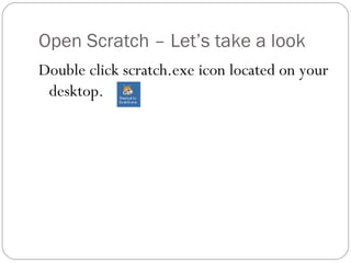 Scratch Lesson 1 – Basics | PPT