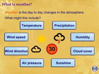 Lesson 1 Sec 1 Exp Weather And Climate | PPT