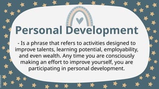 LESSON 1 Self-Development LLLLLLLLLLLLLL | PPTX