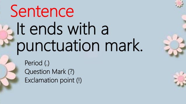 Sentence and NonSentence | PPTX | Malls & Shopping Centers | Attractions