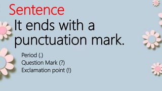 Sentence and NonSentence | PPT