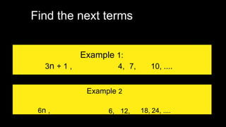 Lesson 1 sequence and series | PPTX