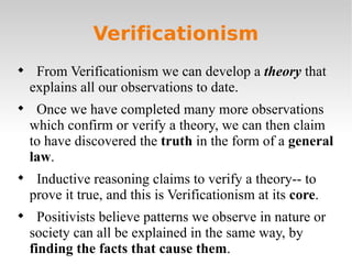 A2 Sociology & Science | PPT