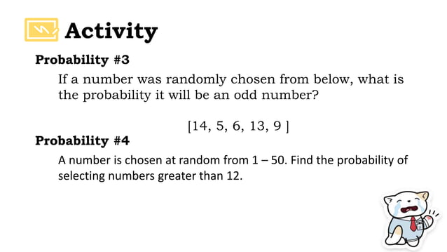 Lesson 1 Statistics and Probability.pptx | Internet for Beginners ...
