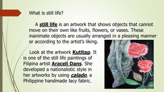 Lesson 1 still life drawing | PPTX