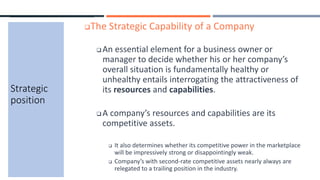 Lesson 1 strategic position | PPT