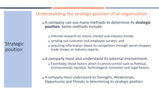 Lesson 1 strategic position | PPT