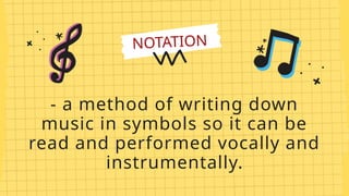 Lesson 1 Symbols of Sound and Silent durations (Music 5).pptx
