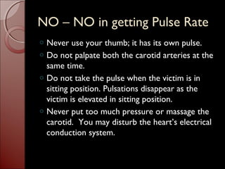 Lesson 1 (the basics of first aid) lesson 2 (survey of the scene and ...