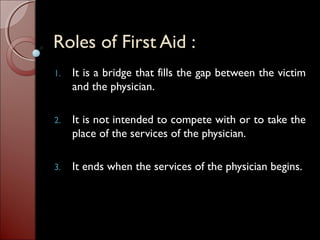 Lesson 1 (the basics of first aid) lesson 2 (survey of the scene and ...