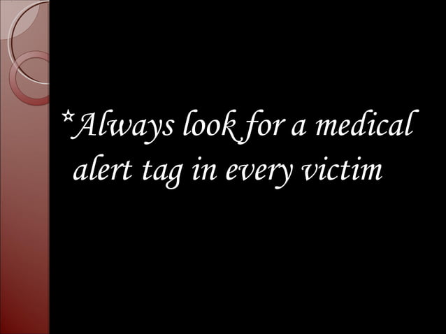 Lesson 1 (the basics of first aid) lesson 2 (survey of the scene and ...