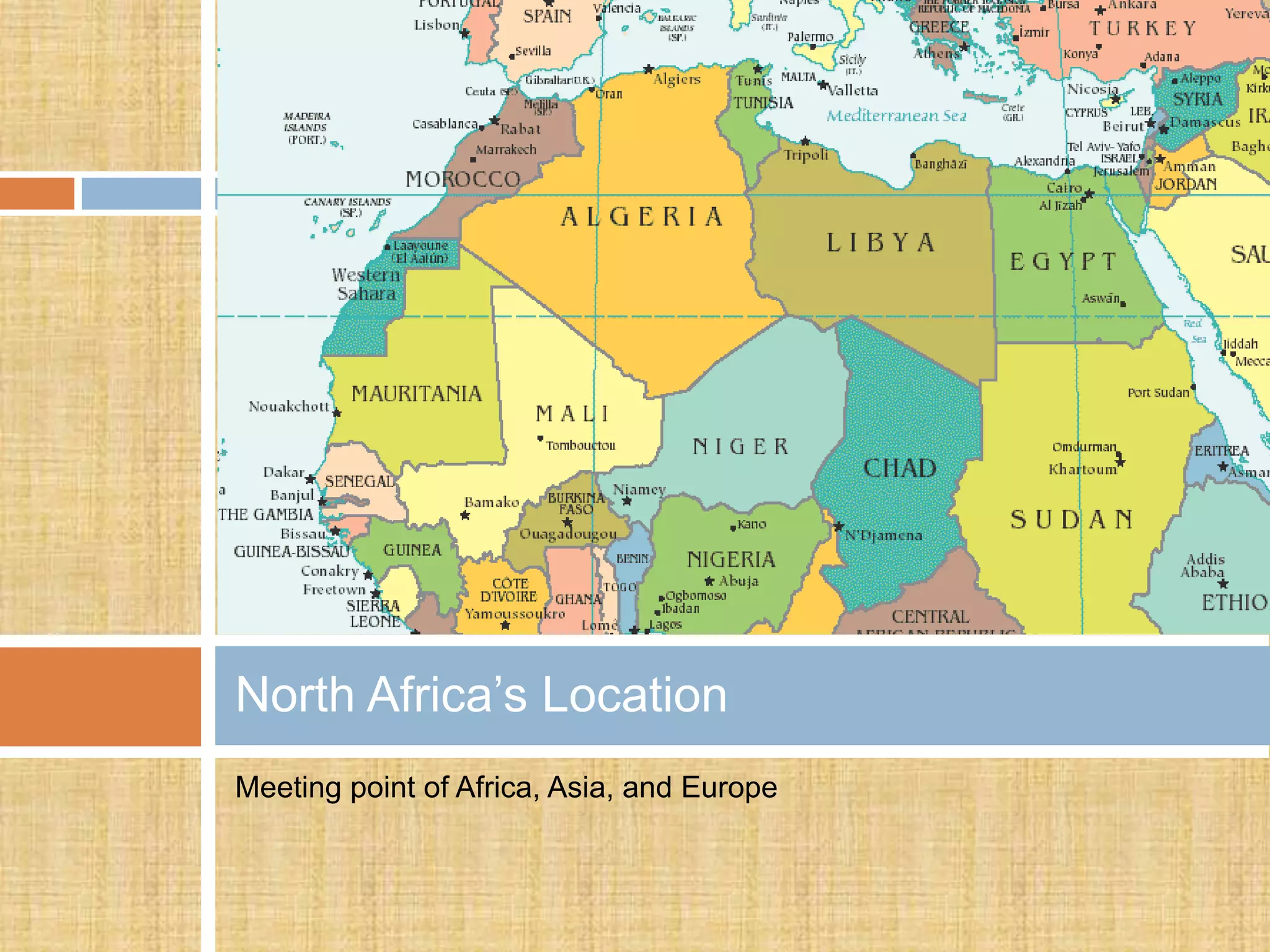 Lesson 1 The Culture of North Africa | PPTX