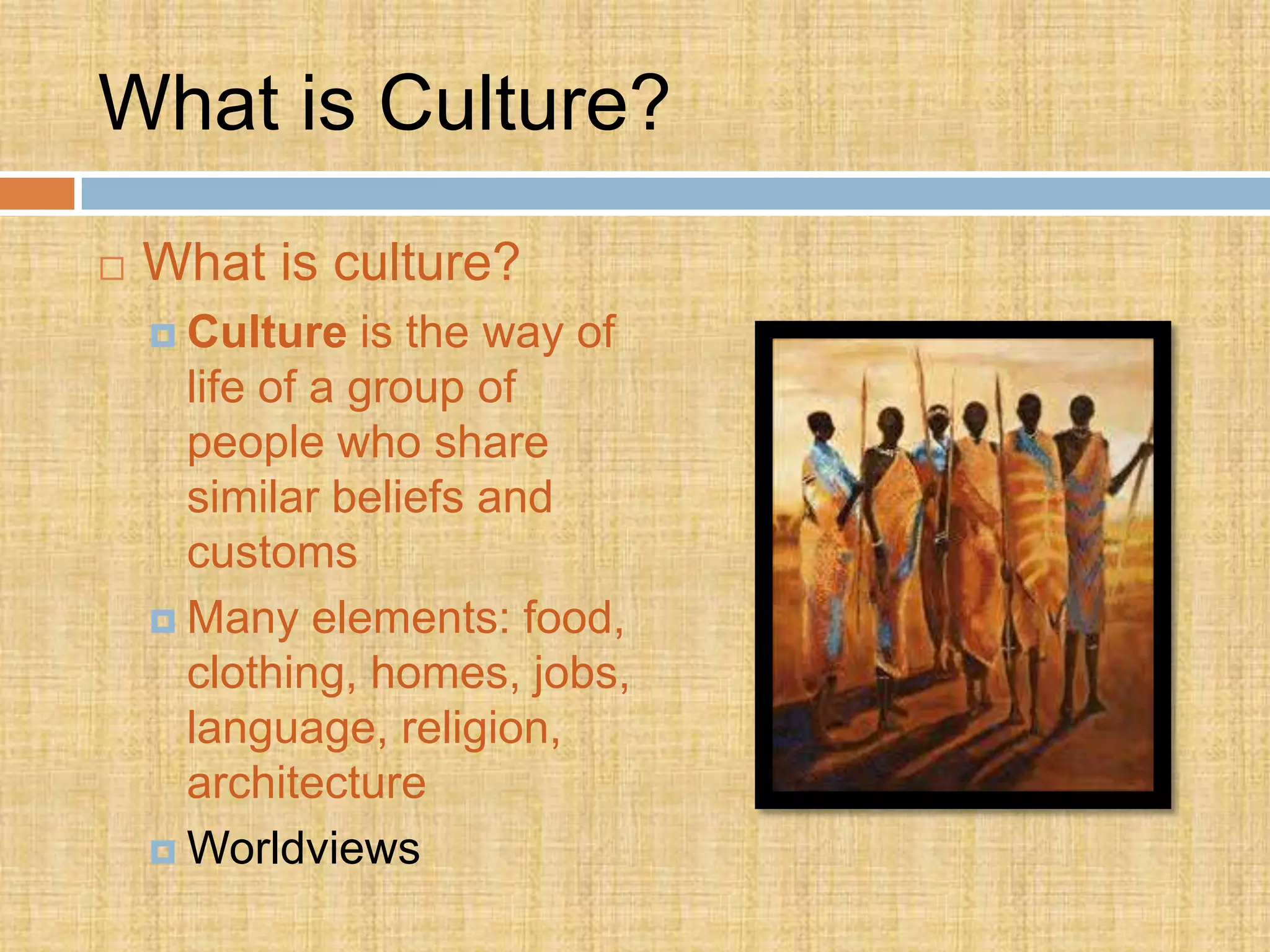 Lesson 1 The Culture of North Africa | PPTX