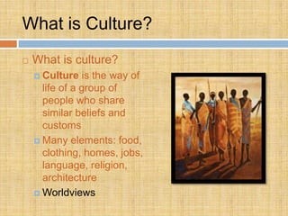 Lesson 1 The Culture of North Africa | PPTX