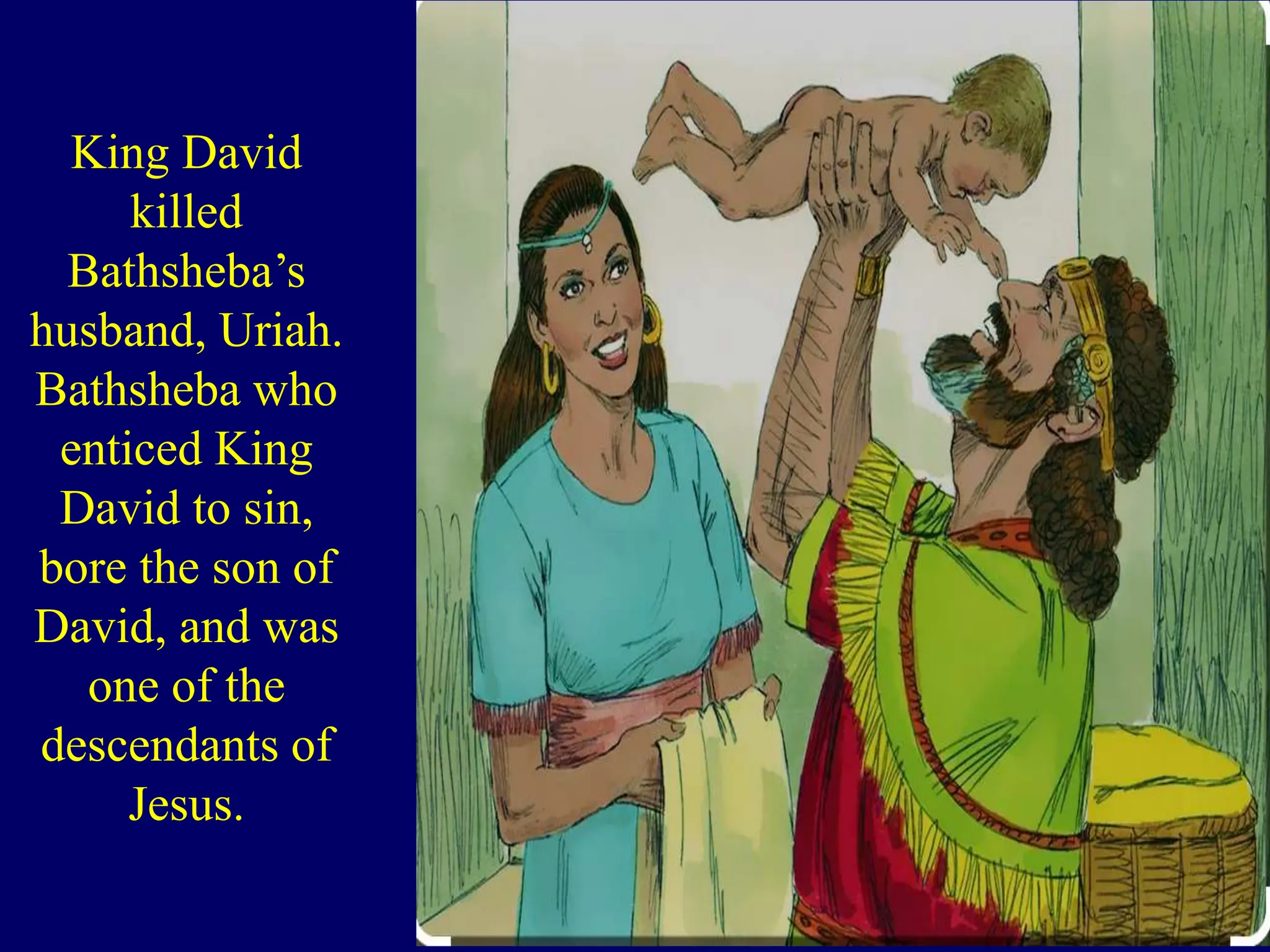 Lesson 1; The Genealogy Of The Promised King (Matthew 11-17) | PPT