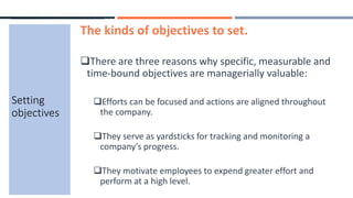 Lesson 1 the kinds of objectives to set | PPT