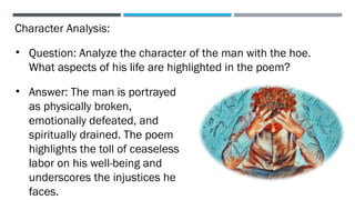 English 9 Quarter 2 Lesson 1 (The Man With A Hoe) | PPTX