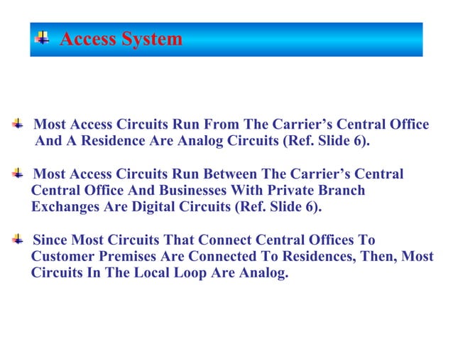 Lesson 1 the pstn | PPT | Computer Networking | Computing