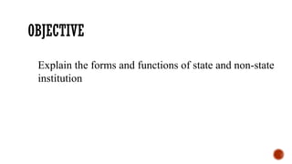 Lesson 1 The State and Non-State Institution.pptx