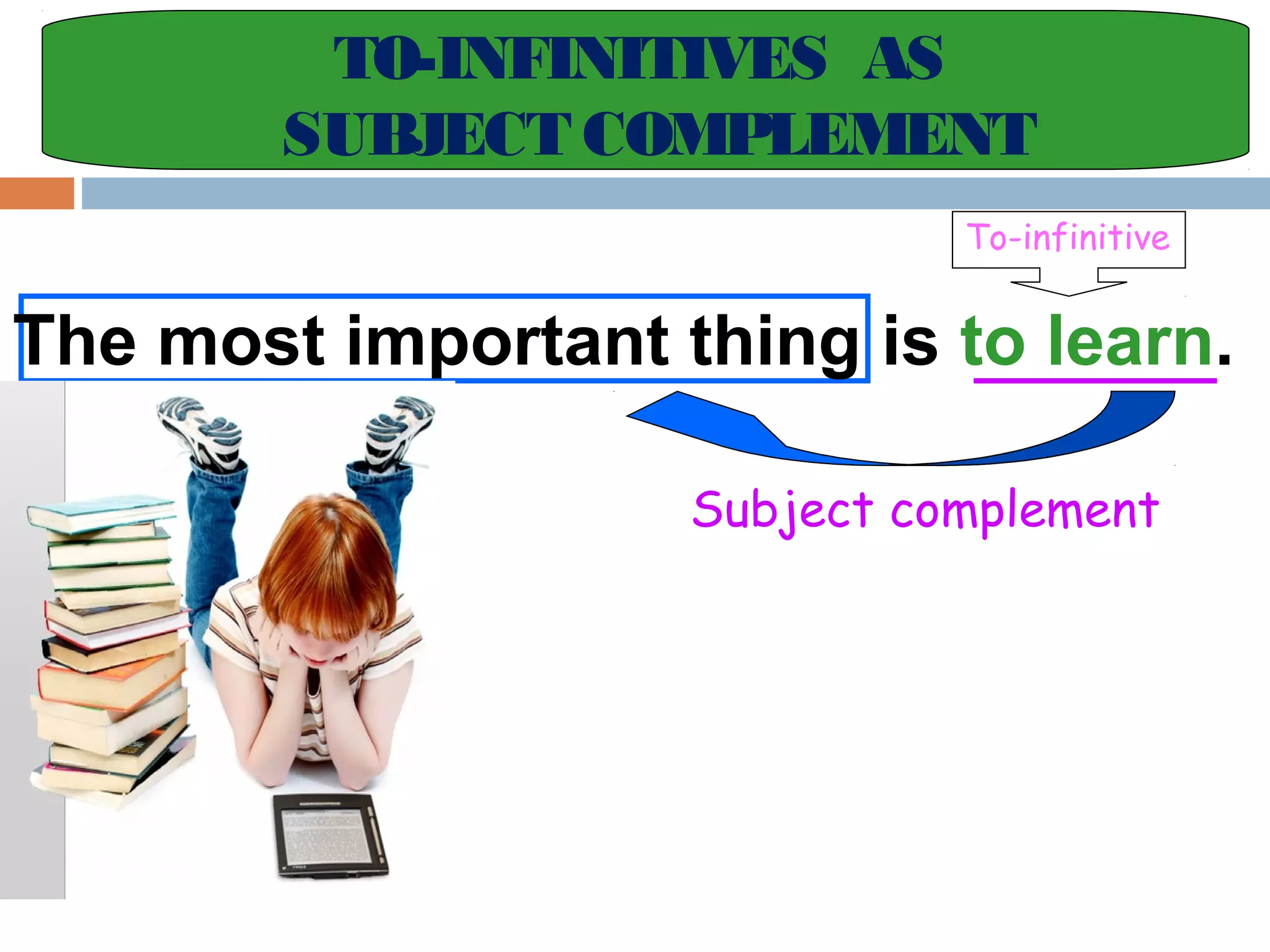 Lesson 1to infinitive | PPT