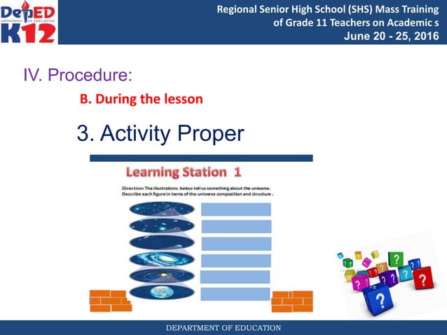 Grade 11 Earth & Life Science Lesson 1 | PPTX