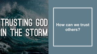 Lesson 1: Trusting God | PPTX