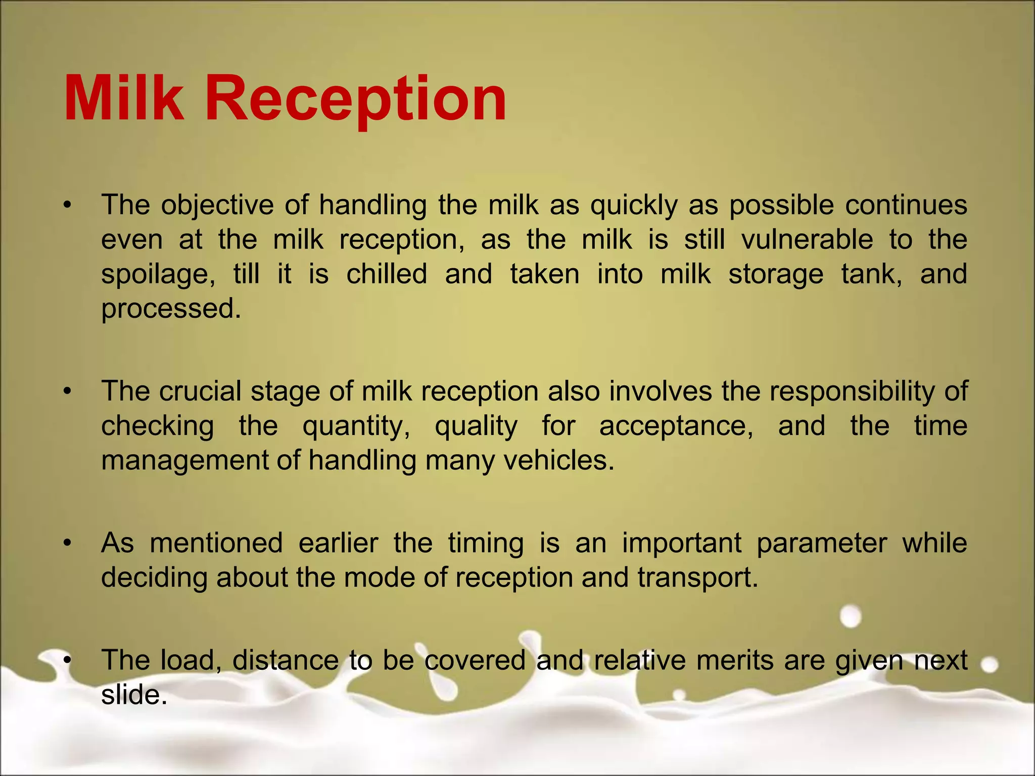 Types of dairies and perisable nature of milk.ppt | Agriculture ...