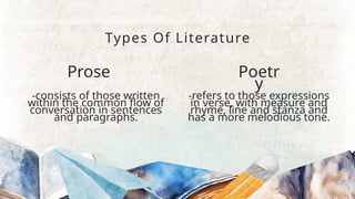 Lesson 1_Types of Literature2.pptx English | PPTX