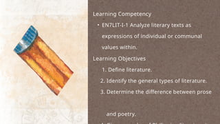 Lesson 1_Types of Literature2.pptx English | PPTX
