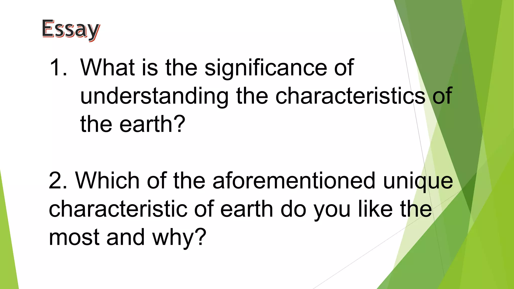 LESSON 1 uniqueness of the earth.pptx