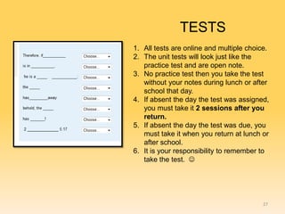 Lesson 1 unit 1 introduction | PPT