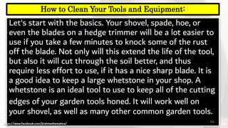 Agri-Crop Production - Lesson 1 use farm tools and equipment | PDF