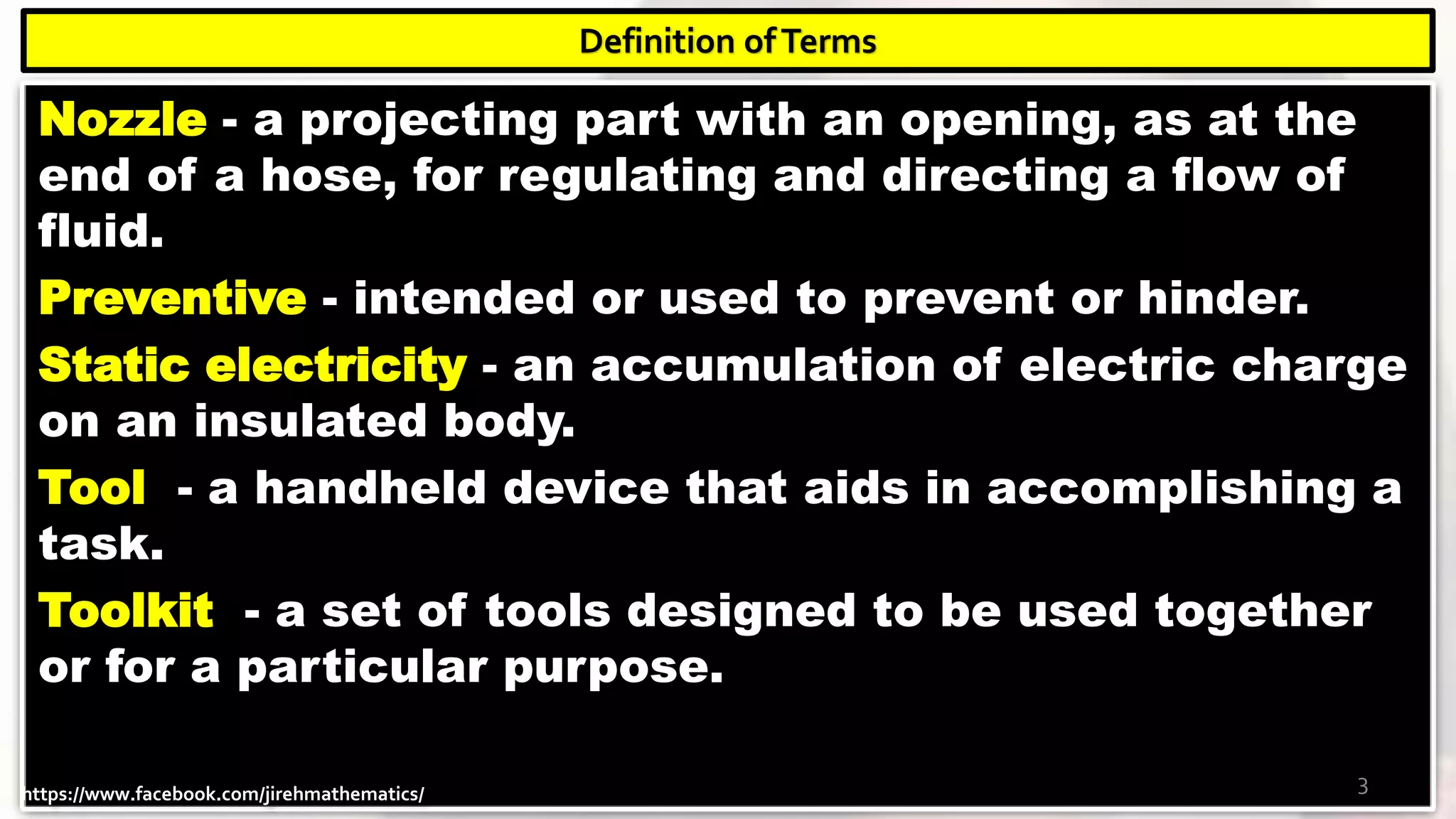 ICT: Computer Hardware Services - Lesson 1 use hand tools by Je-Jireh ...