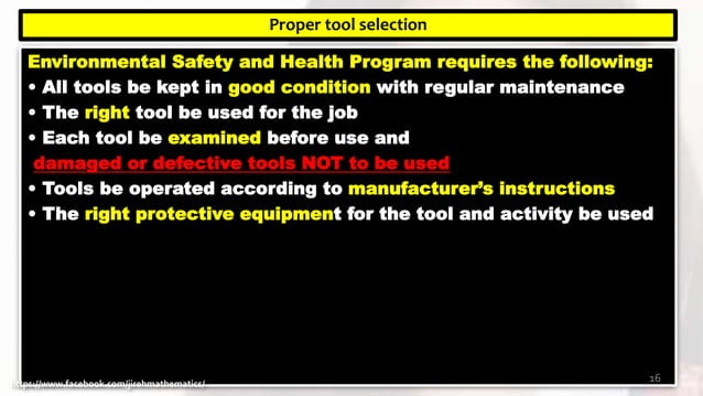 ICT: Computer Hardware Services - Lesson 1 use hand tools by Je-Jireh ...