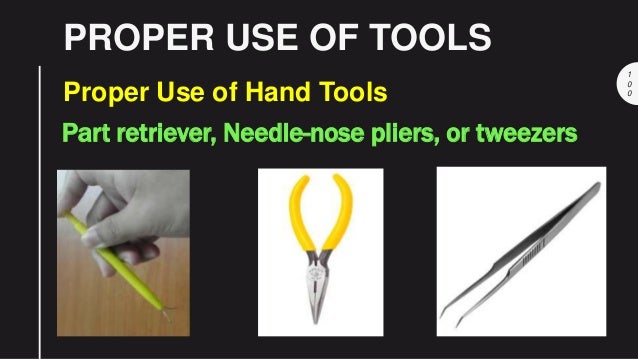 ICT: Computer Hardware Services - Lesson 1 use hand tools by Je-Jireh…