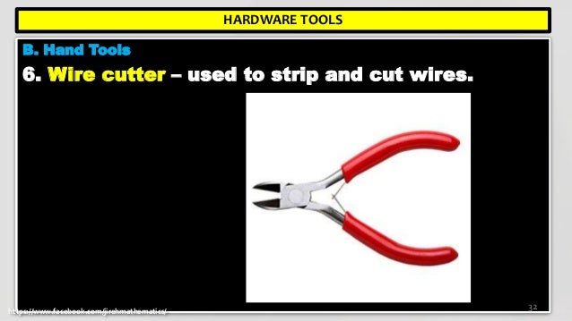 ICT: Computer Hardware Services - Lesson 1 use hand tools by Je-Jireh…