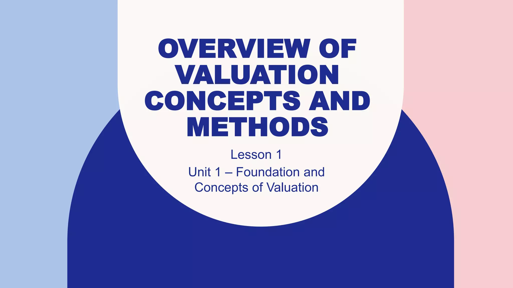LESSON 1 VALUATION.pptx