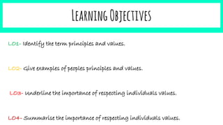 Lesson 1 values | PPT
