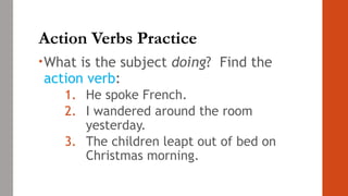 verbs | PPT