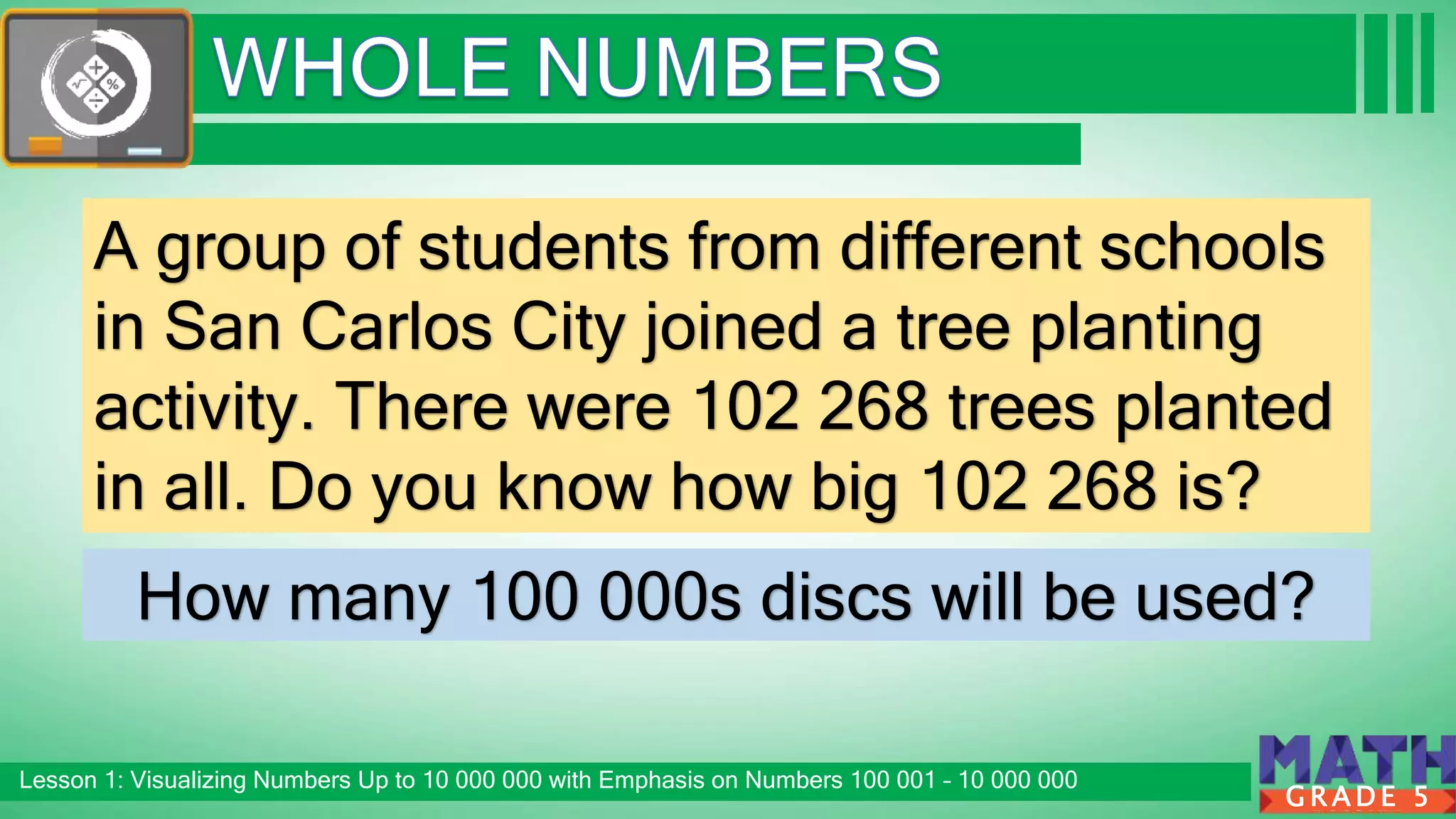 Math 5 Grade 5 1st Quarter Lesson 1 | PPTX