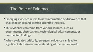 LESSON 1 (WEEK 1).pptx Evolving Concept of Life based on Emerging ...