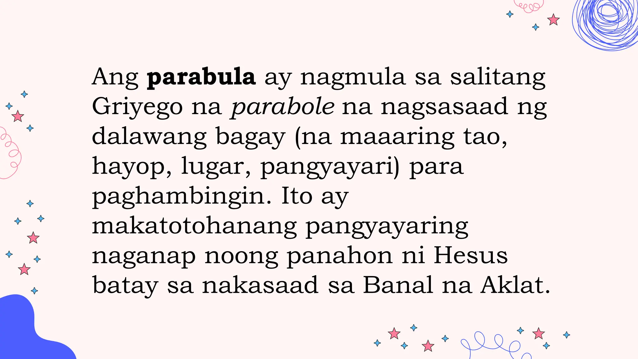 Lesson 1 week 1 -Parabula.pptx