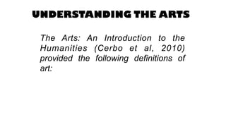 Lesson 1 What is art appreciation?: Introduction and Assumptions | PDF