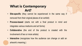 Lesson 1 What is Contemporary Art.pptx