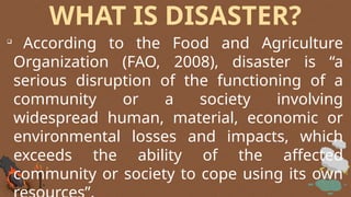 LESSON 1 What is Disaster and Disaster Risk.pptx
