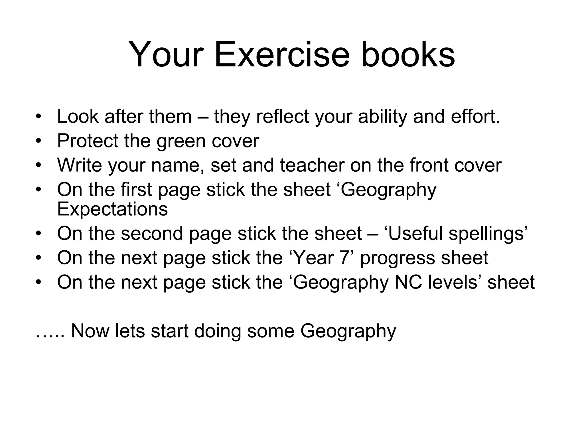 Lesson 1 What Is Geography | PPT