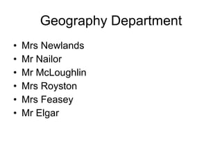 Lesson 1 What Is Geography | PPT
