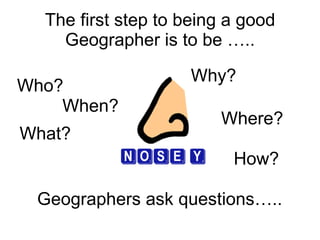 Lesson 1 What Is Geography | PPT