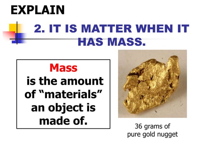 GRADE 8 LESSON WHAT IS MATTER/ DIFERENCE BETWEEN MATTER AND NON MATTER ...